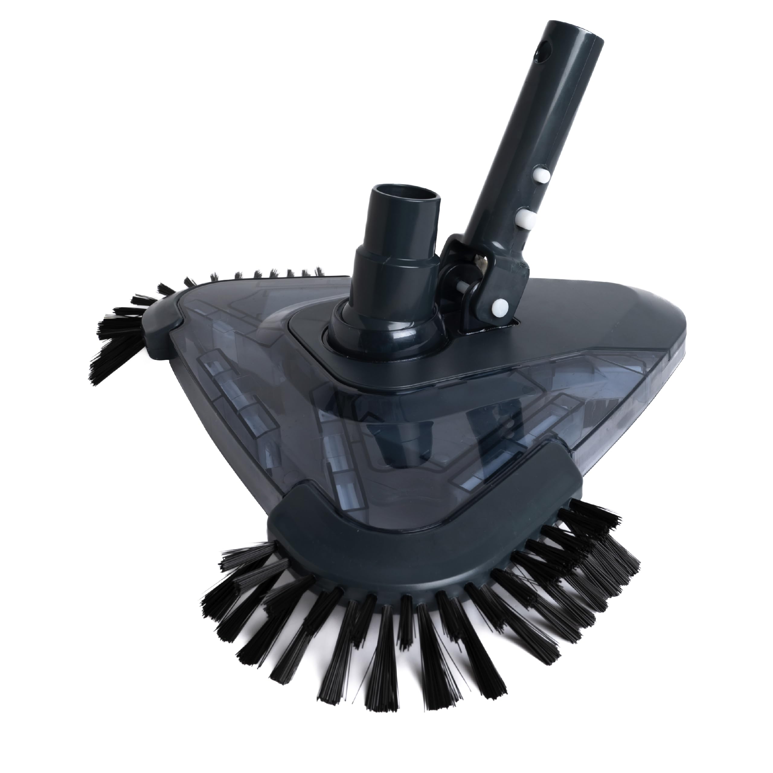 Amazon.com: Triangular Pool Vacuum Head with Bottom & Side Brushes ...