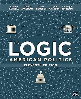 Amazon.com: The Logic of American Politics: 9781071912294: Kernell, Samuel H., Jacobson, Gary C ...