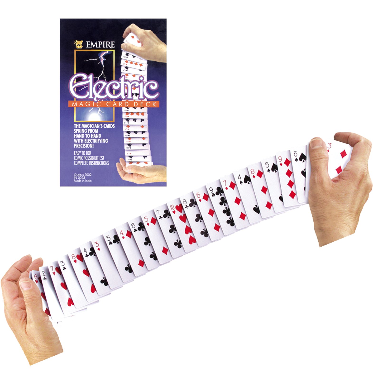 Amazon.com: Loftus International Empire Magic Electric Card Deck Trick ...