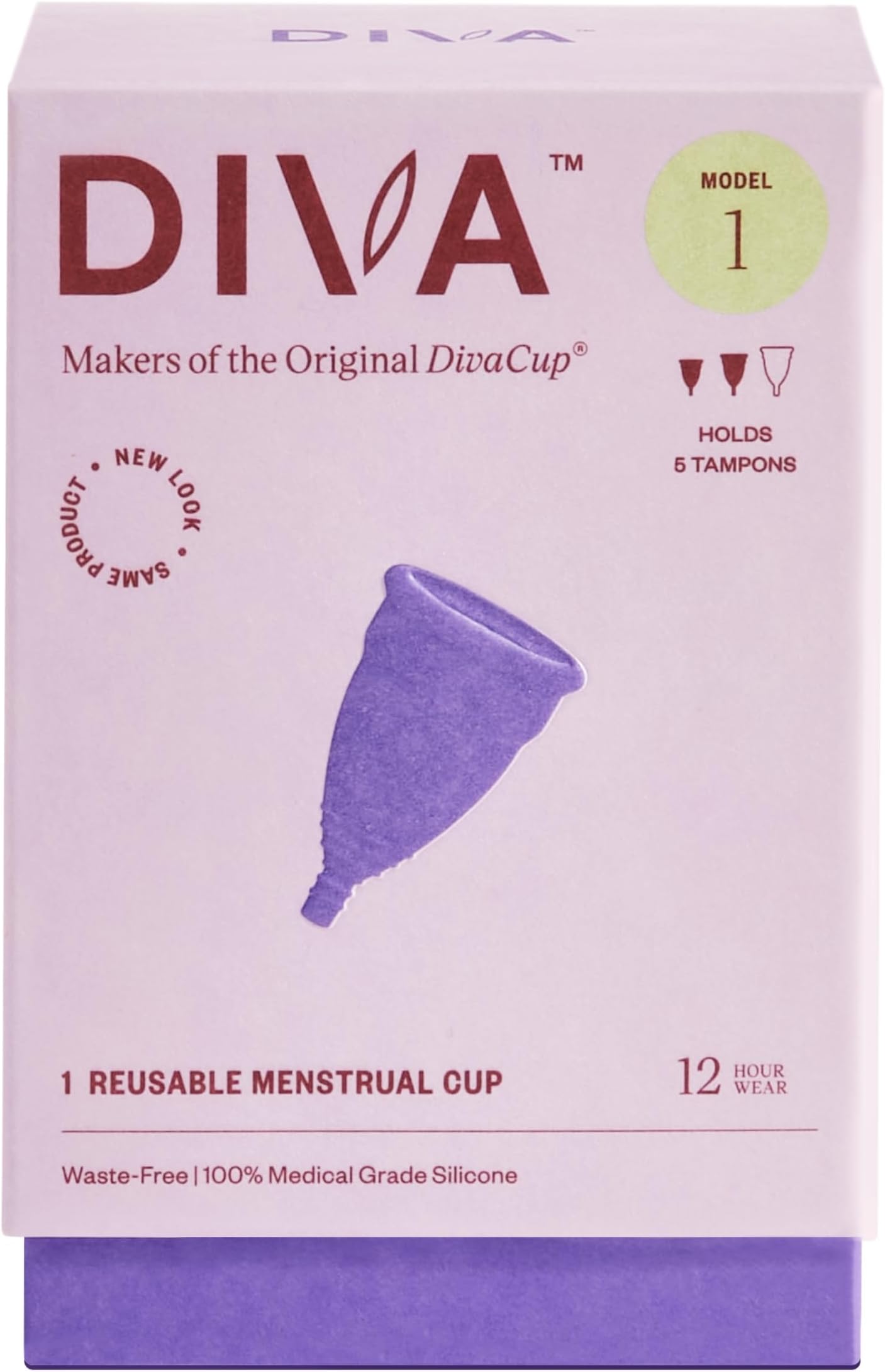 Amazon.com: DIVA Cup - Medical Grade Silicone Cup for Period Care ...