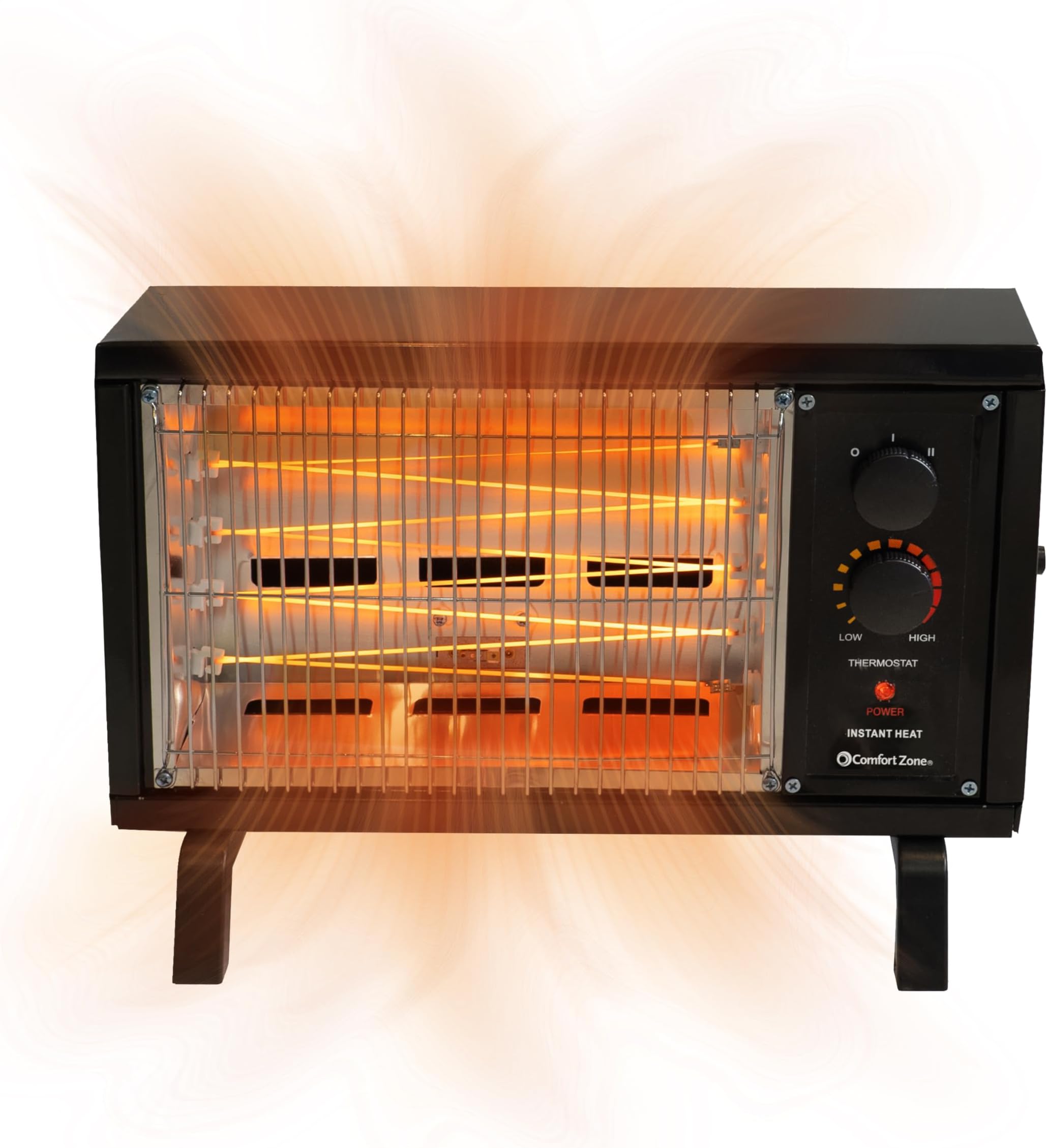 Amazon.com: Radiant Heater,Space Heater with Two Heat Settings,Portable ...