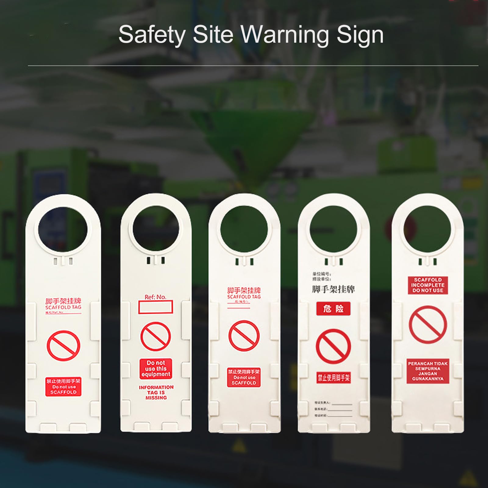 Snapklik.com : Safety Inspection Tag - Accident Prevention Bracket ...