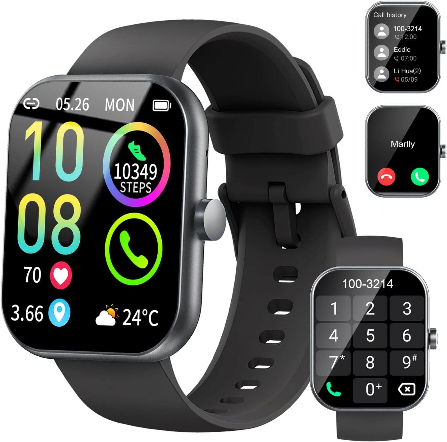 Mediashop Kendox Life Tracker - Smartwatch - wasserdichte Fitnessuhr ...