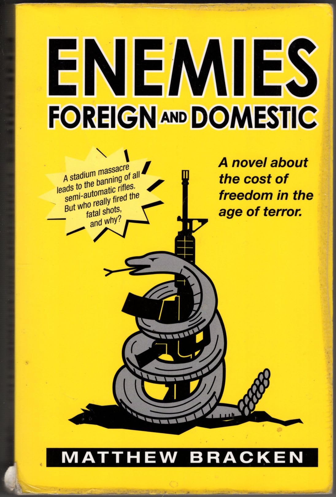 Enemies Foreign and Domestic : Bracken, Matthew: Amazon.co.uk: Books