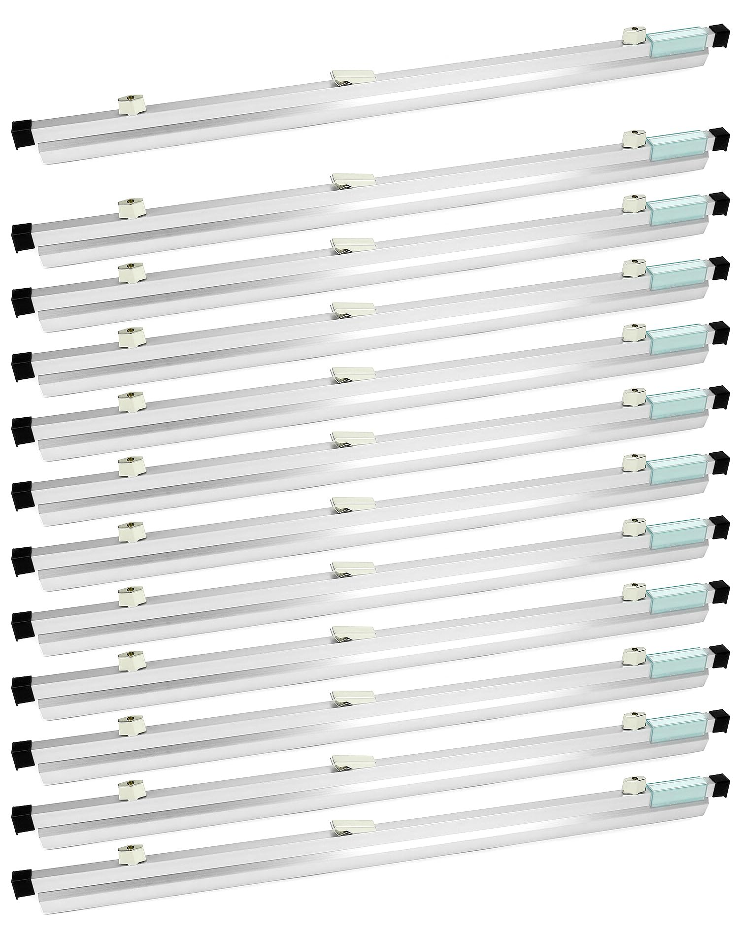 QWORK Blueprint File Hanging Clamps, 12 Pack 30" Blueprint Binding ...