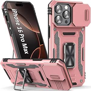 Amazon.com: SEFING Phone Case for iPhone 16 Pro Max Case iPhone 16 ProMax Phone Case with Slide ...