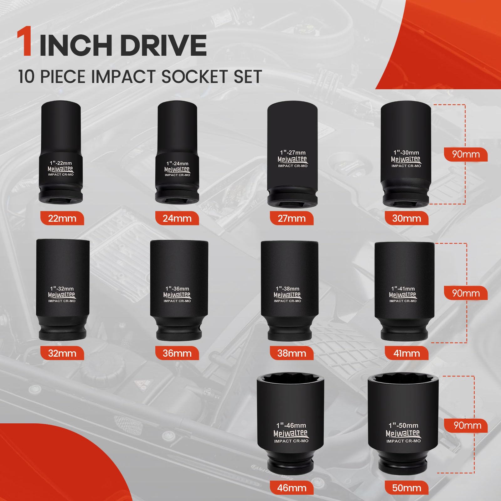 Impatto Profondo EMIUMINE 10 PC Impatto Profondo Impatto SET DRIVE