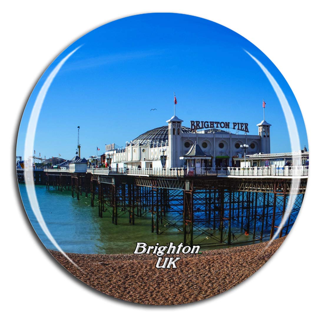 Amazon.com: Weekino UK England Brighton Palace Pier Fridge Magnet 3D ...