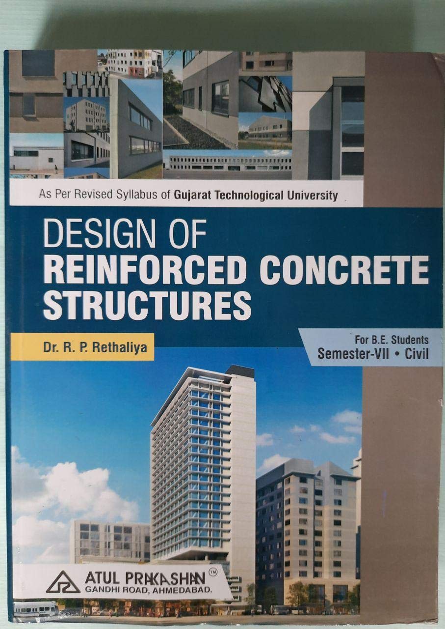 Amazon.in: Buy DESIGN OF REINFORCED CONCRETE STRUCTURES SEM-7 [GTU ...