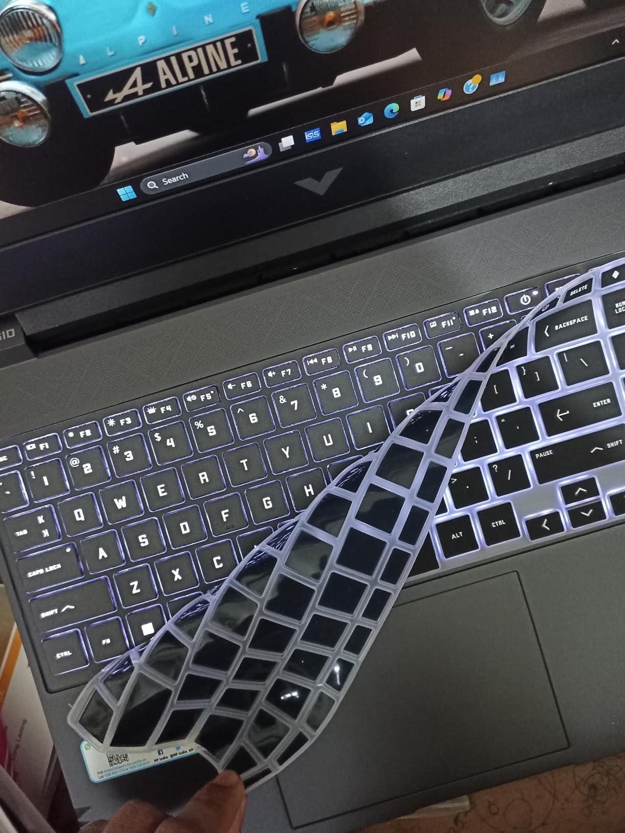 Oaky Keyboard Protector Cover for 2025-2022 HP Victus 15.6 inch 15-FA ...