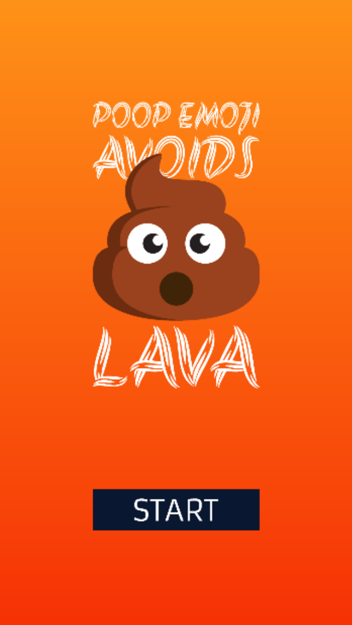 Poop Emoji Avoids LAVA! Jump Up From Hot Floor: Tube Poo Meme Challenge ...