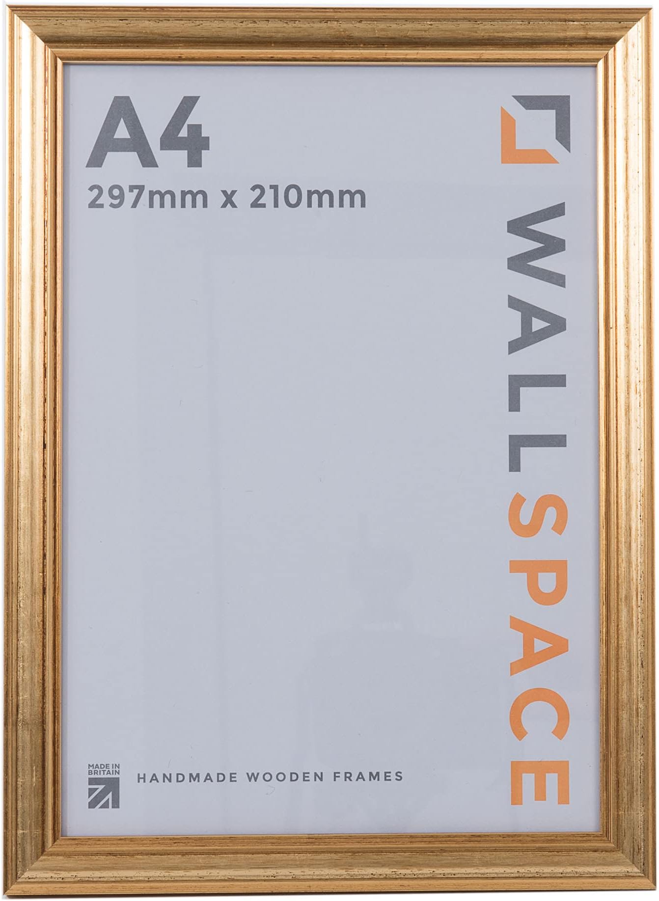 Vintage A4 Gold Frame - Ornate Gold Picture Frame for A4 Photos and ...