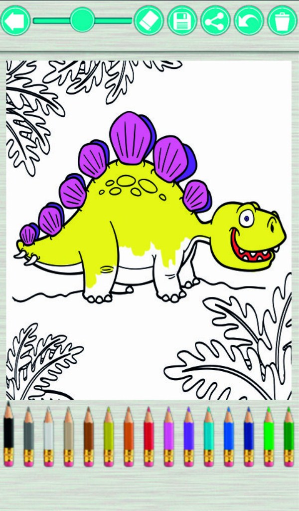 Dinosaurs coloring book - App on Amazon Appstore