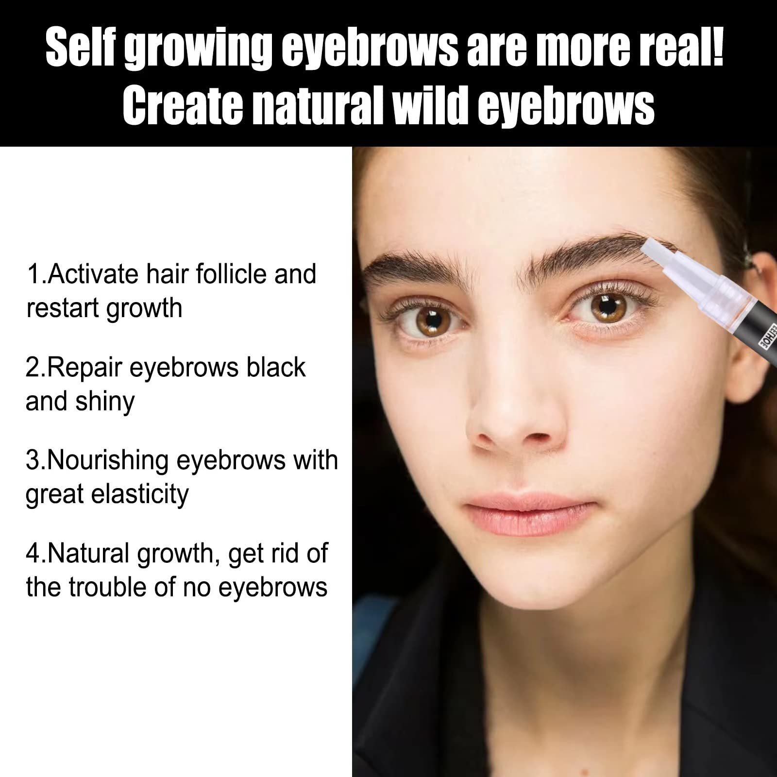 Natural Thick Eyebrows