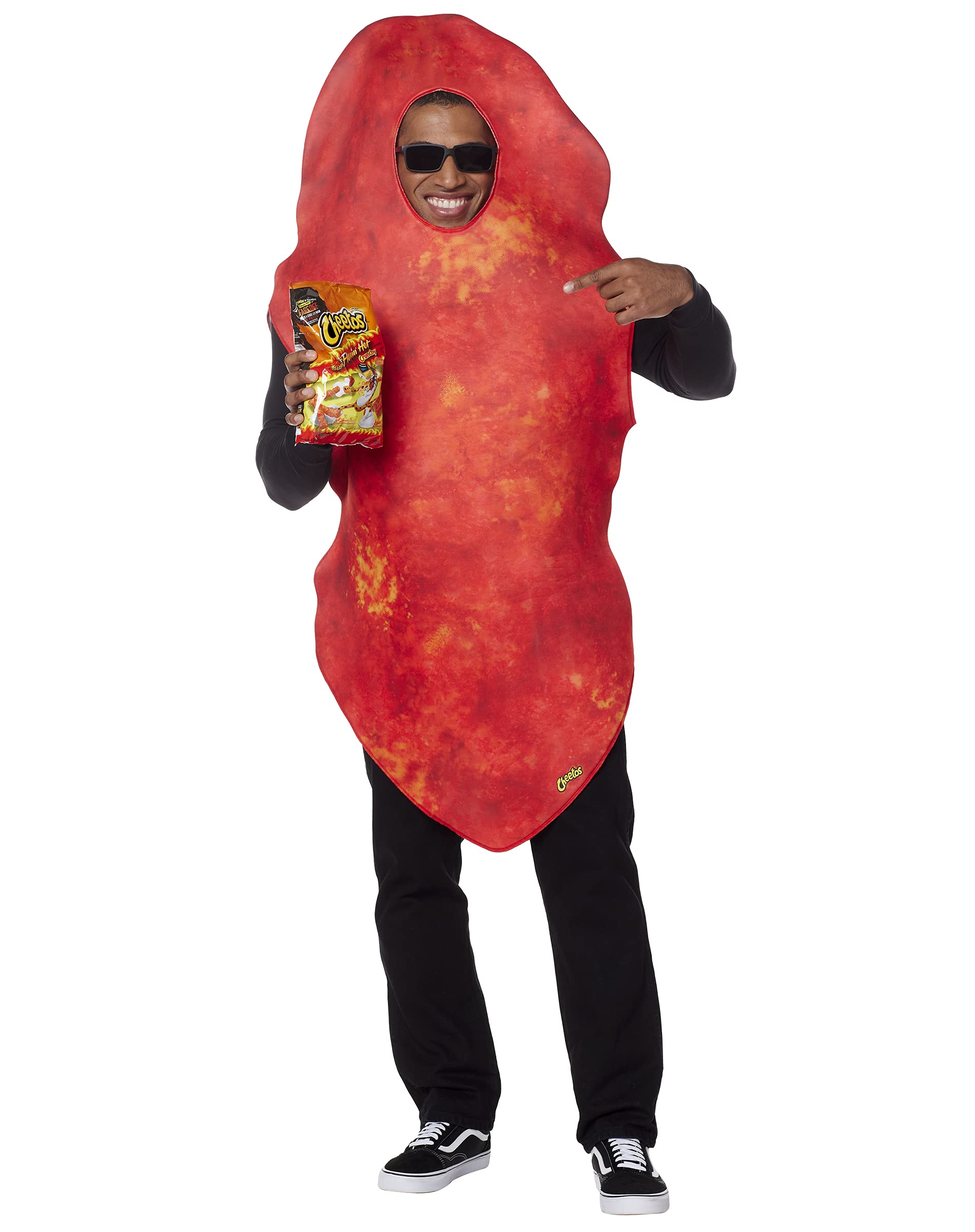 Amazon.com: Spirit Halloween Cheetos Adult Flamin’ Hot Cheetos Costume ...