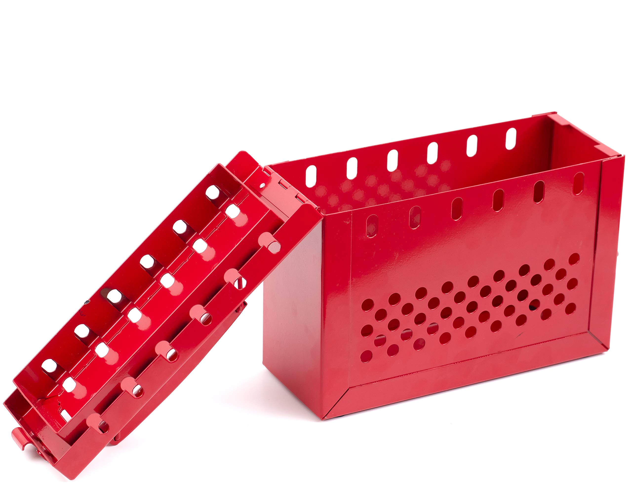 TRADESAFE Lockout Tagout Lock Box 18 Gauge Steel Powder Coated Group tradesafe-lockout-tagout-lock-box-18-gauge-steel-powder-coated-group