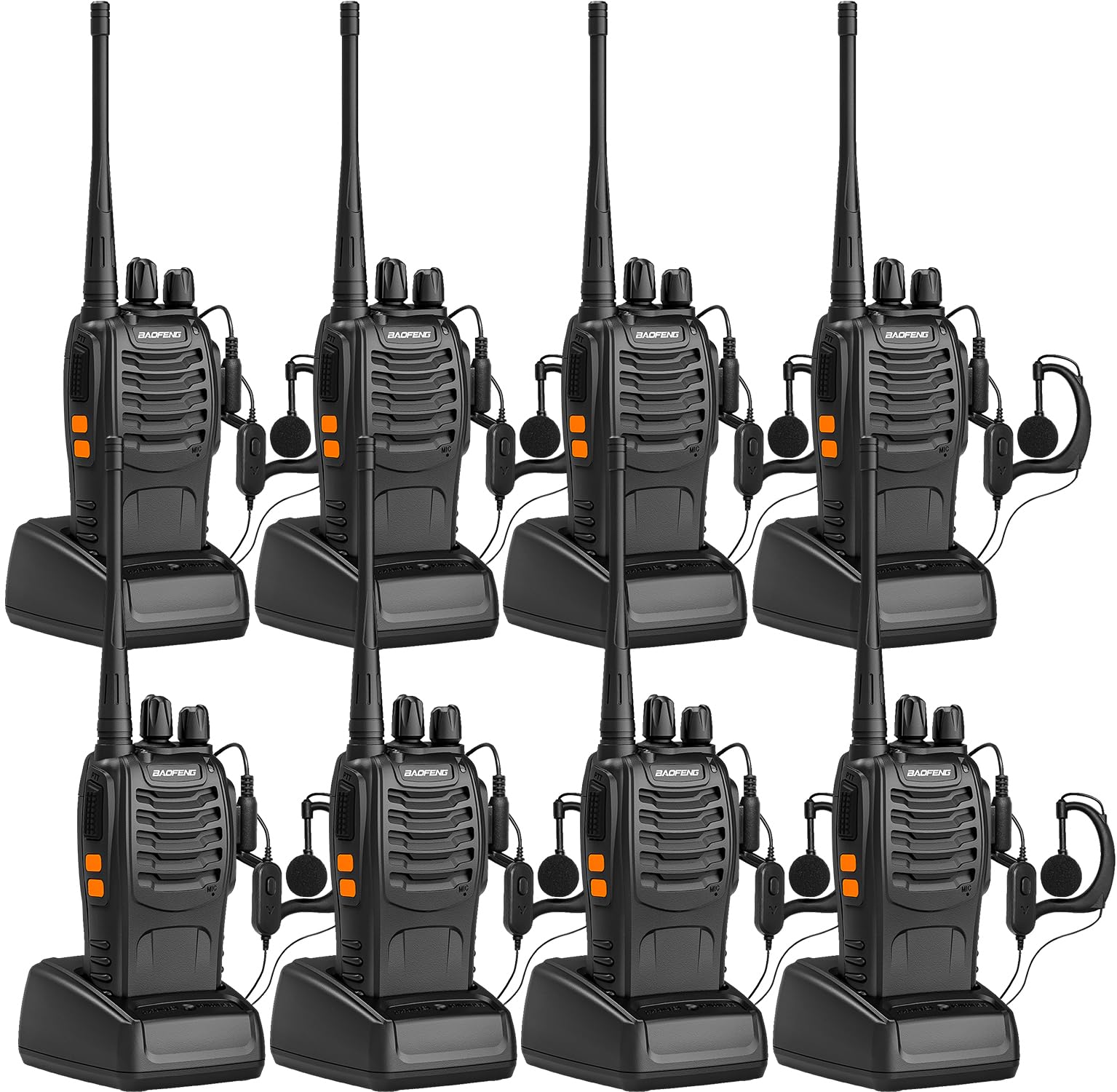 Snapklik.com : BAOFENG Walkie Talkies BF-888S Two Way Radio Long Range ...