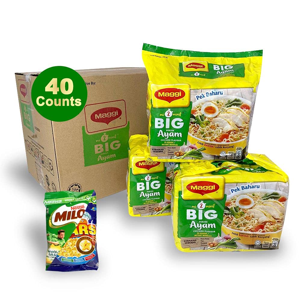 Maggie 40 Pack Big Chicken Instant Noodles And 1 Pack | Desertcart EGYPT