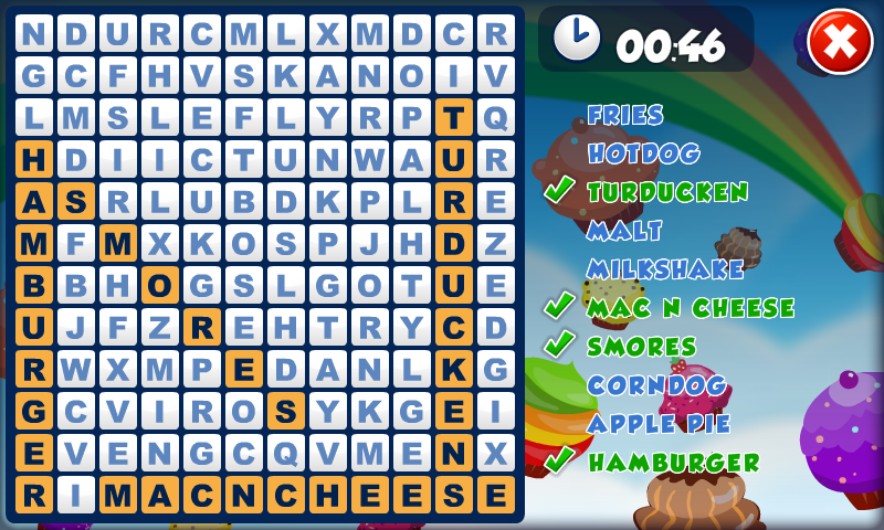 Food Hunt : Word Search Deluxe 2 - App on Amazon Appstore