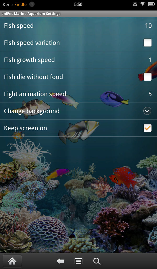 aniPet Marine Aquarium - App on Amazon Appstore