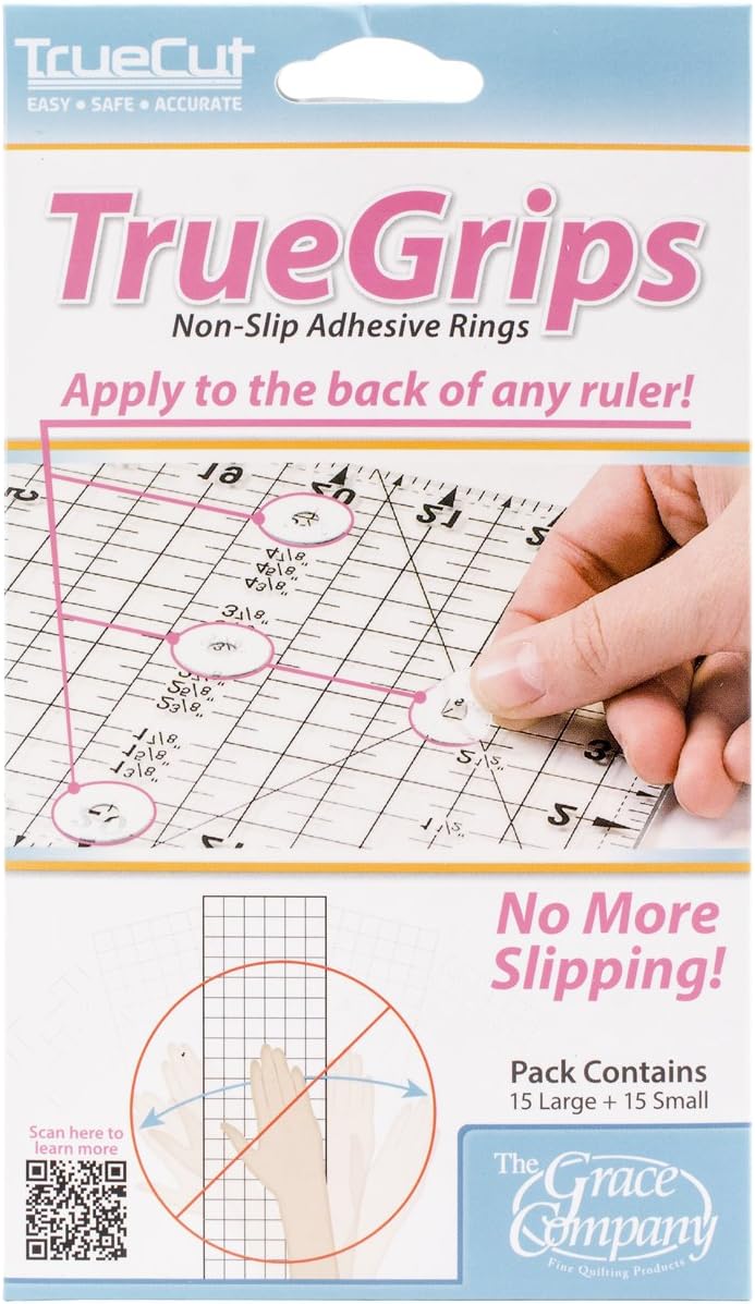 Amazon.com: Crafters Workshop TrueCut Non-Slip Ruler Grips, 30/Pkg