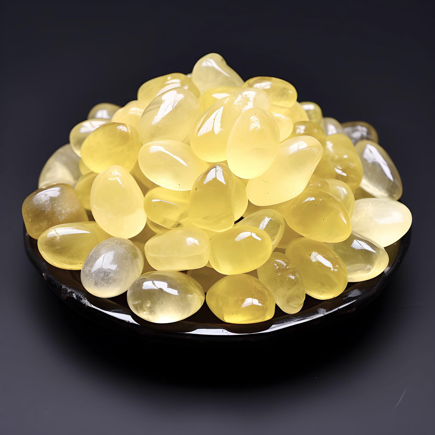 Amazon.com: SigMntun Polished Citrine Crystals - 10 oz, 0.5" Handpicked ...