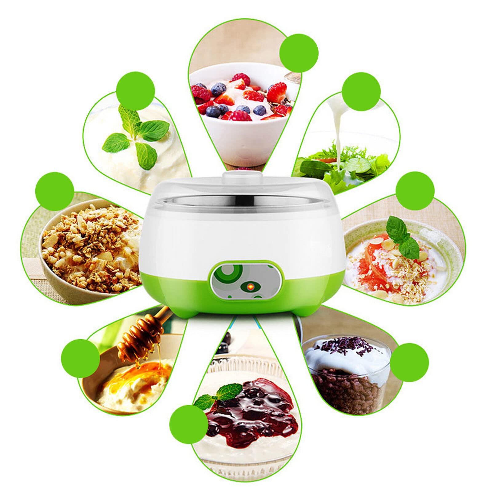 Kefir Yogurt Producto: PanDair 1L Automatic Yogurt Maker With Stainless ...