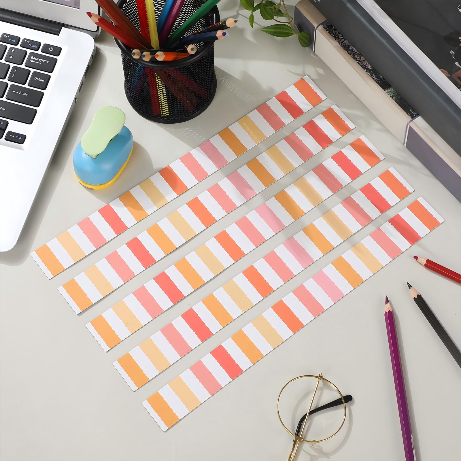 Snapklik.com : Qeeenar 24 Pcs Magnetic Borders For Classroom Whiteboard ...