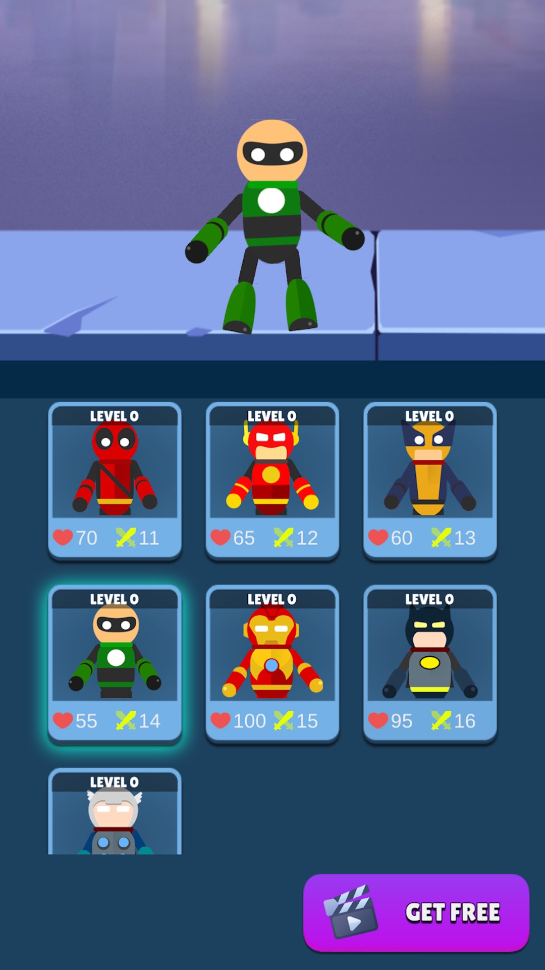 Stick Ragdoll: Superhero fighting games. Duel arena - App on Amazon ...