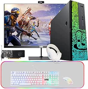 Amazon.com: TechMagnet Gaming Desktop PC Computer, Cobra, Intel Core i5 8th Gen, GT 1030 ...