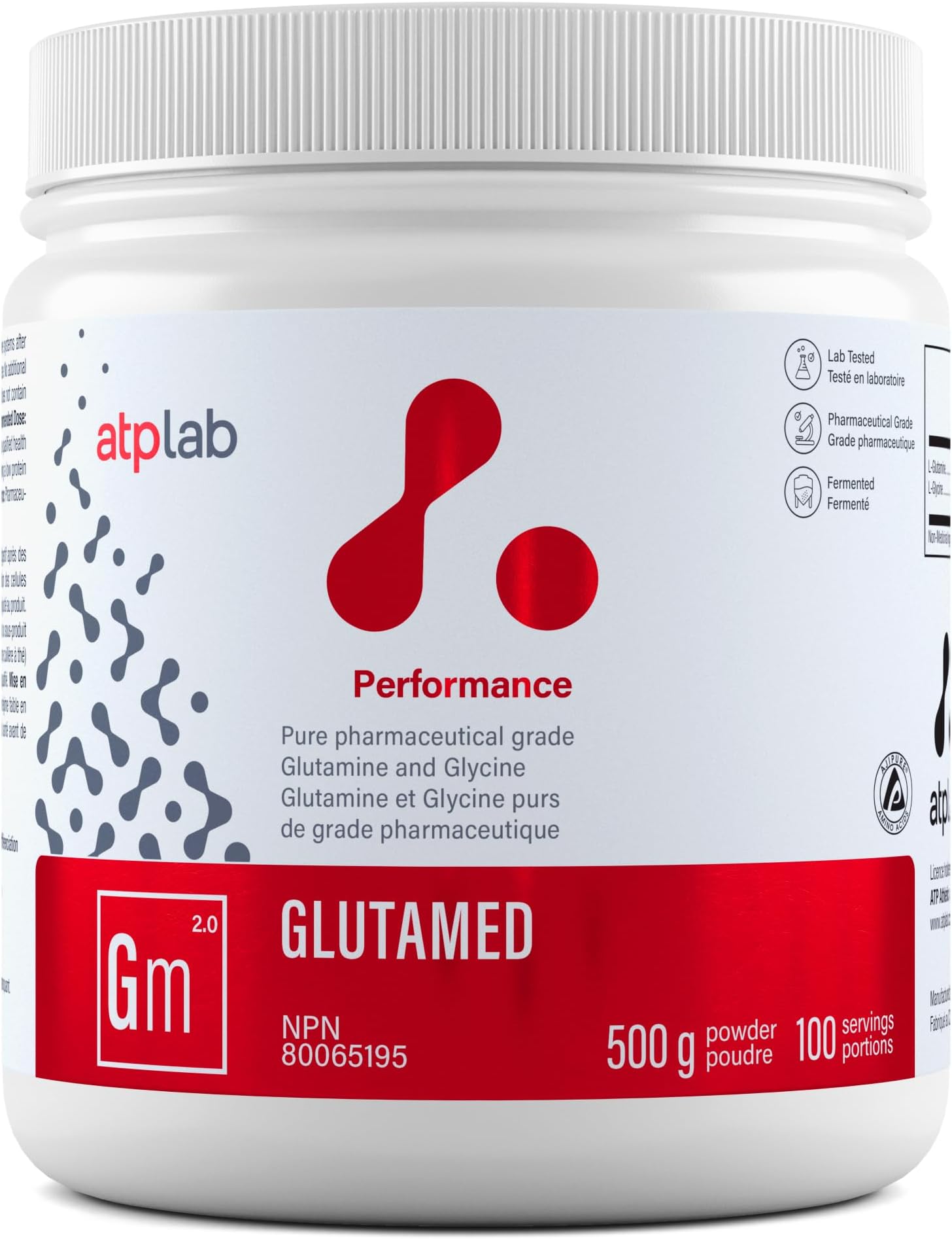 Amazon.com: ATP LAB | Glutamed 500g | Pure Pharmaceutical-Grade ...