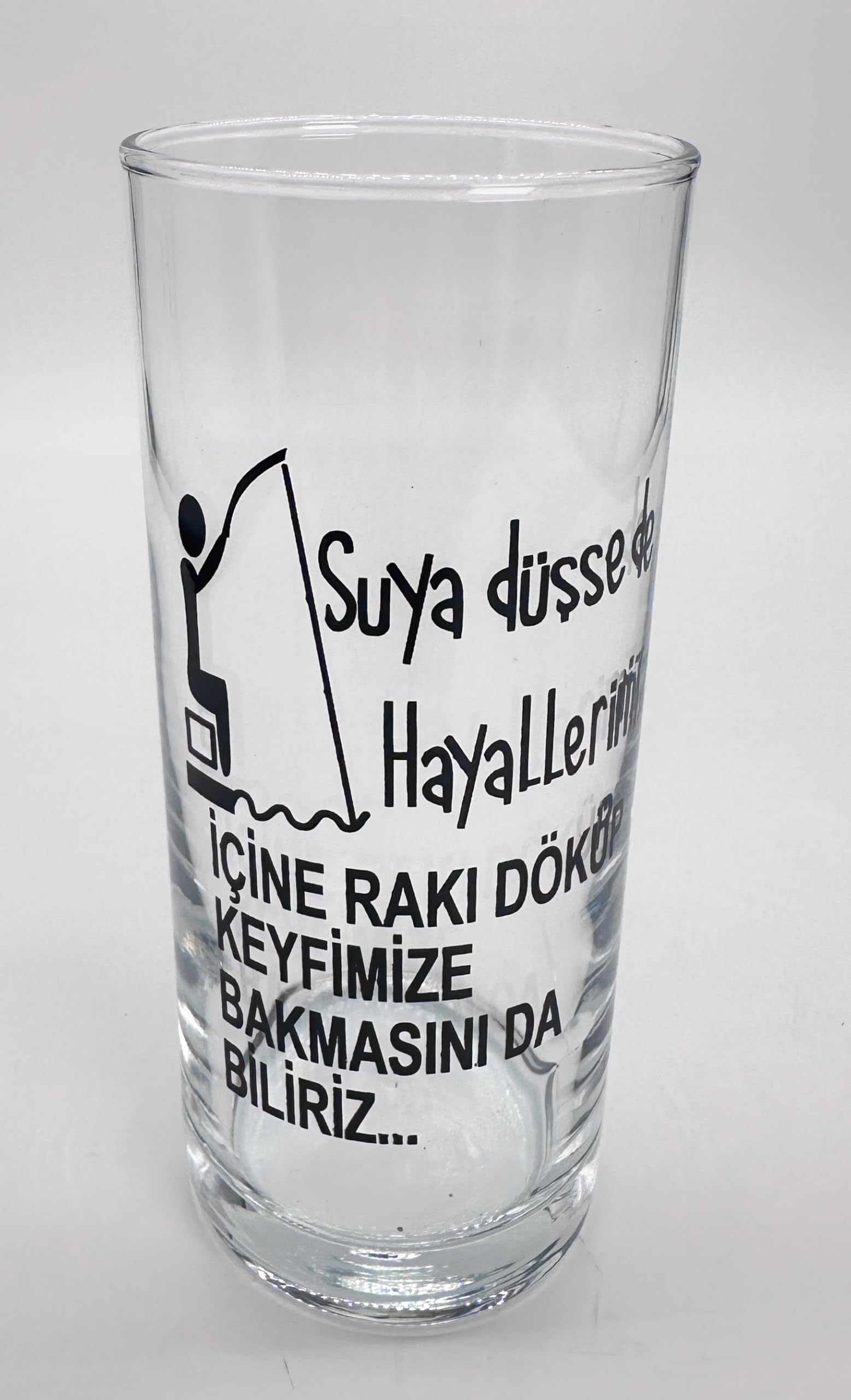 Turkish Zone Designer Turkish Raki Glass Raki Bardagi 190cc Straight ...