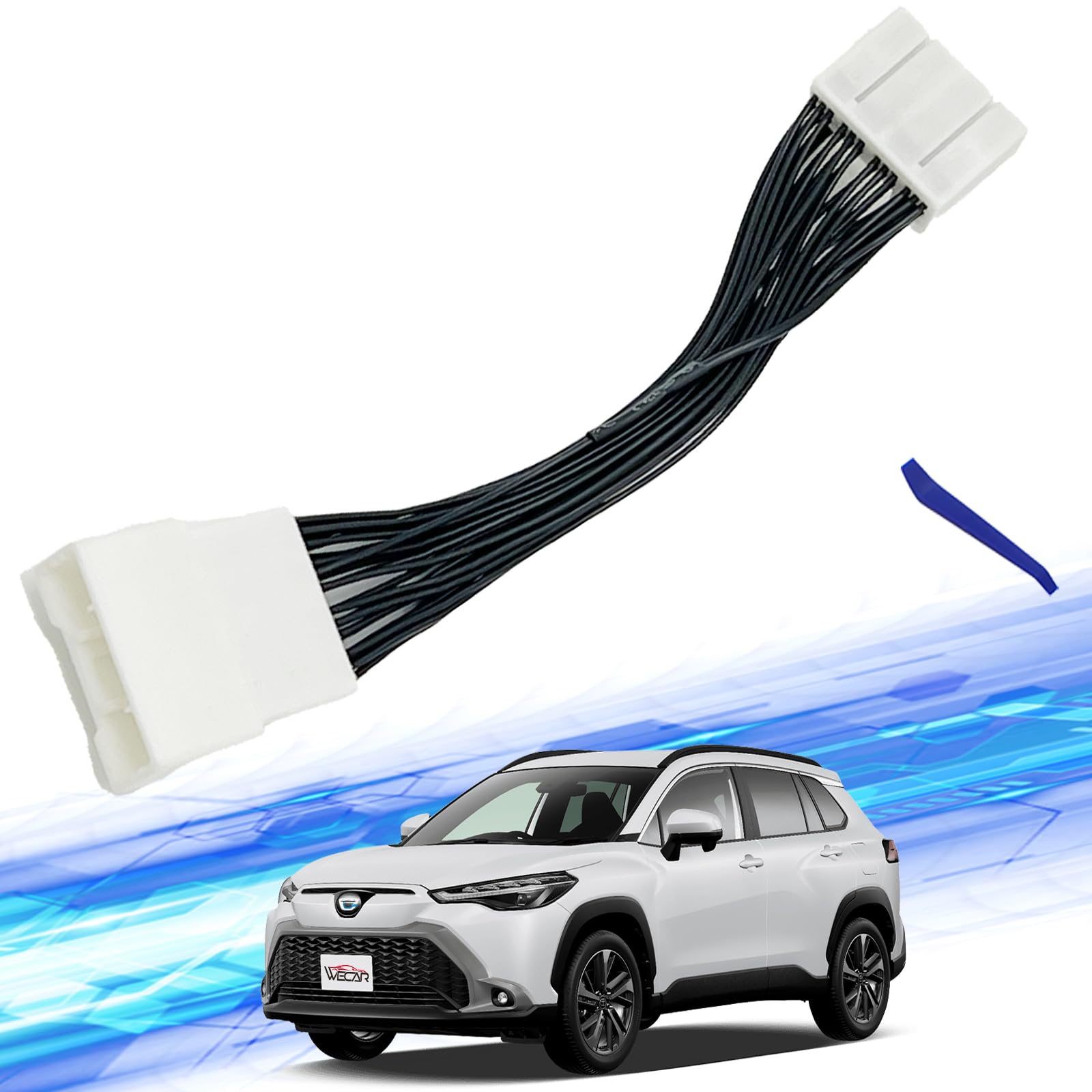 Amazon | カローラクロス ディスプレイオーディオ テレビキット SG10/ZVG11/ZVG15 年式：令和3.9〜 7インチ 8インチ 9インチ トヨタ TVキット 走行中にテレビが ...