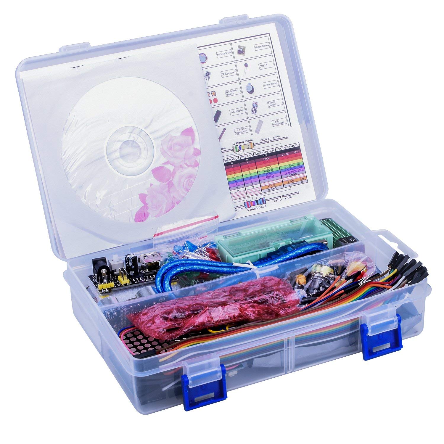 Buy Arduino Mega2560 UNO Kit with Tutorials, Complete Starter Kit with ...