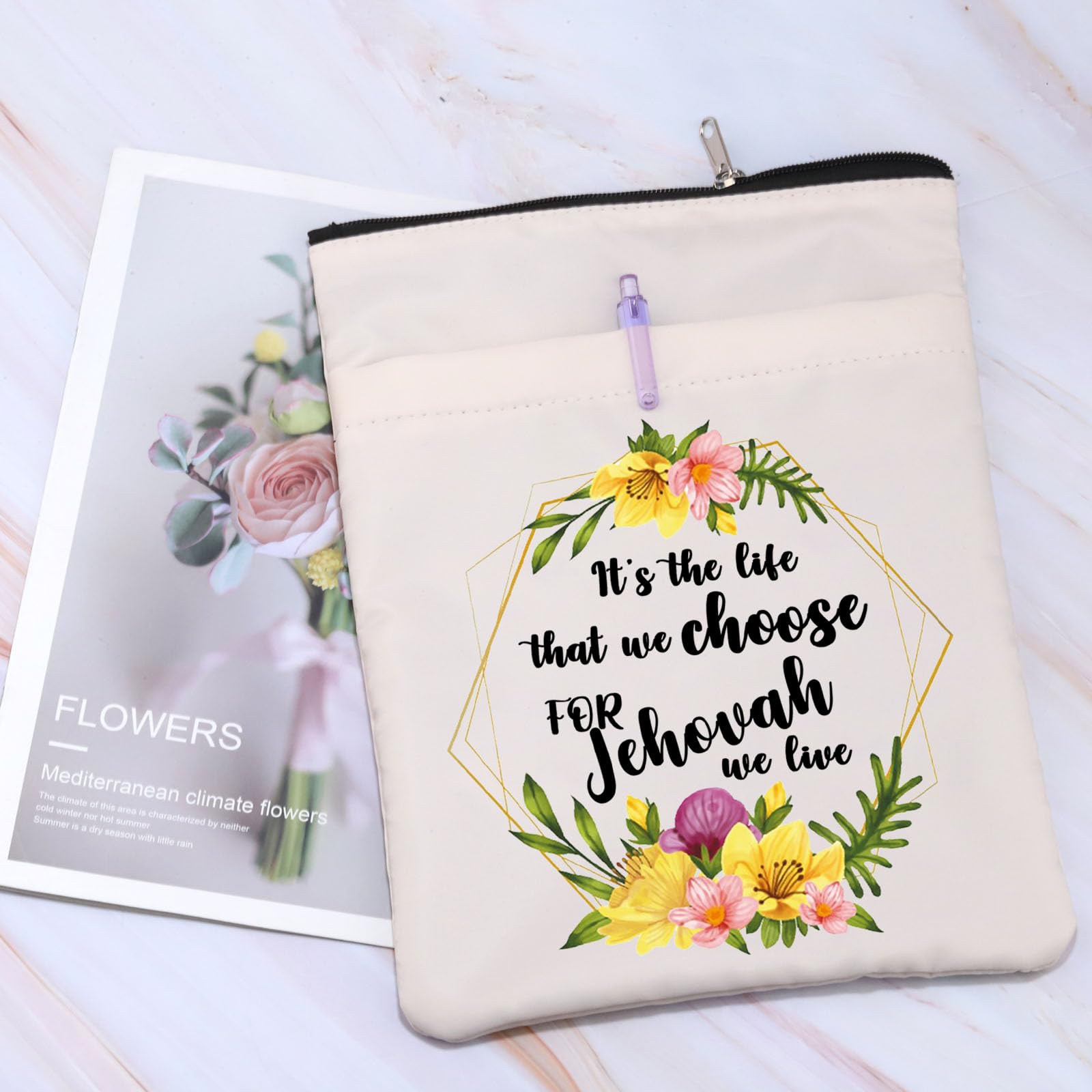 Snapklik.com : KUIYAI JW Pioneer Book Sleeve Jehovah Witness Book Cover ...