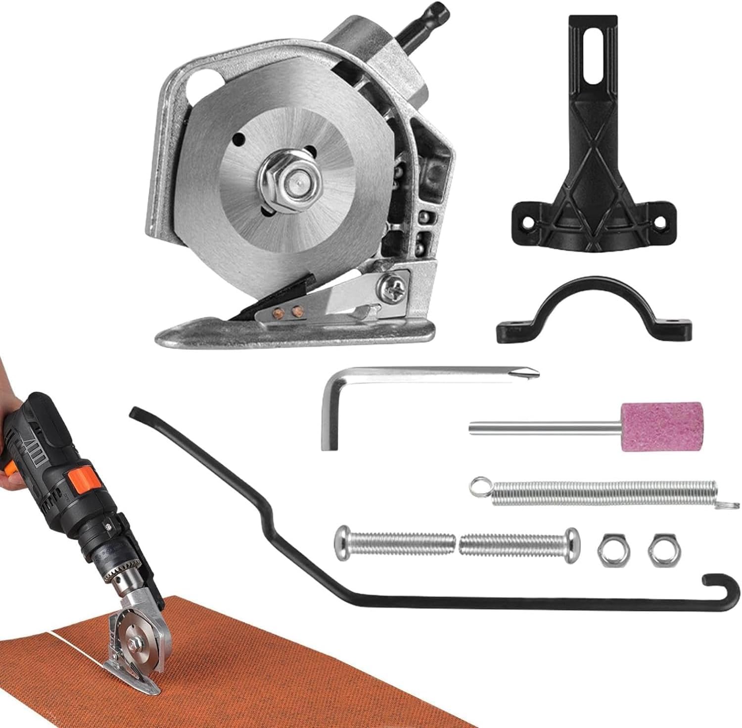 Amazon.com: BDJSN Electric Drill Plate Cutter, Aluminum Alloy Nibbler ...