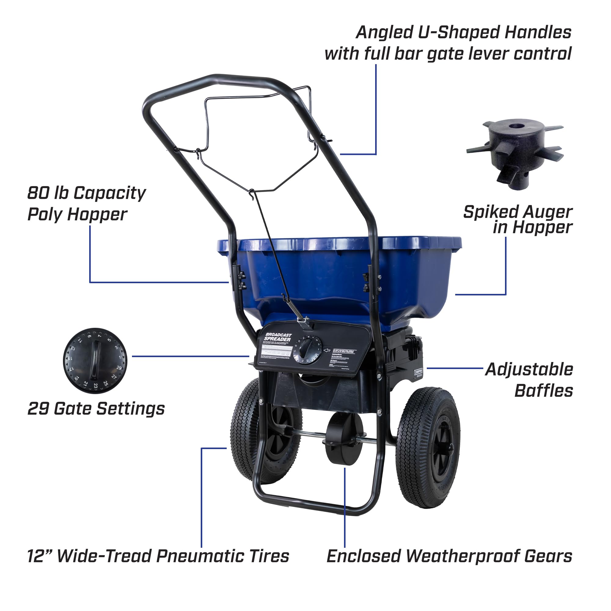 Snapklik.com : Chapin 88200A Spreader, Salt, Ice Melt, All Season ...