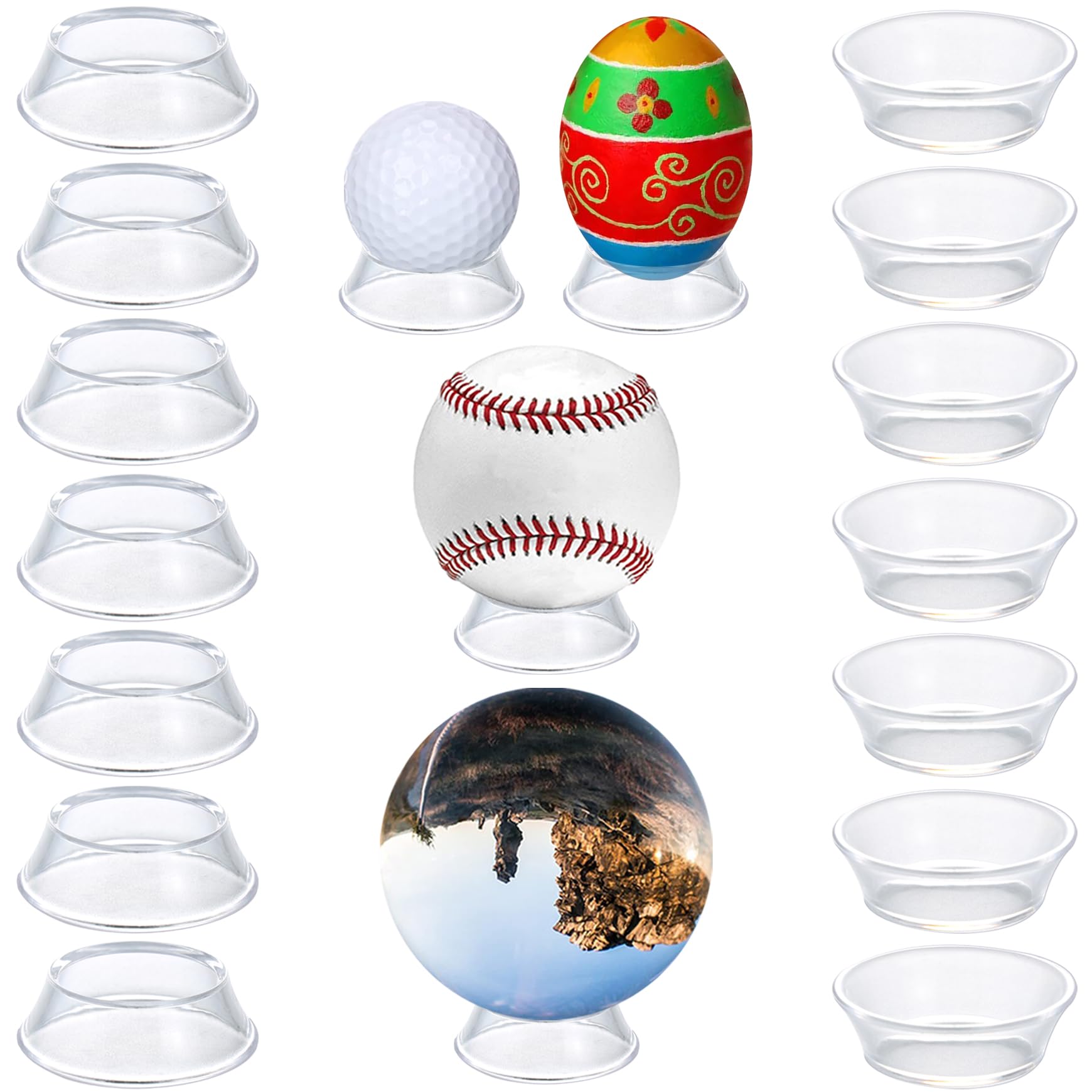 Amazon.com: LRANFOW Baseball Stand Game Balls Display Holder Easter ...