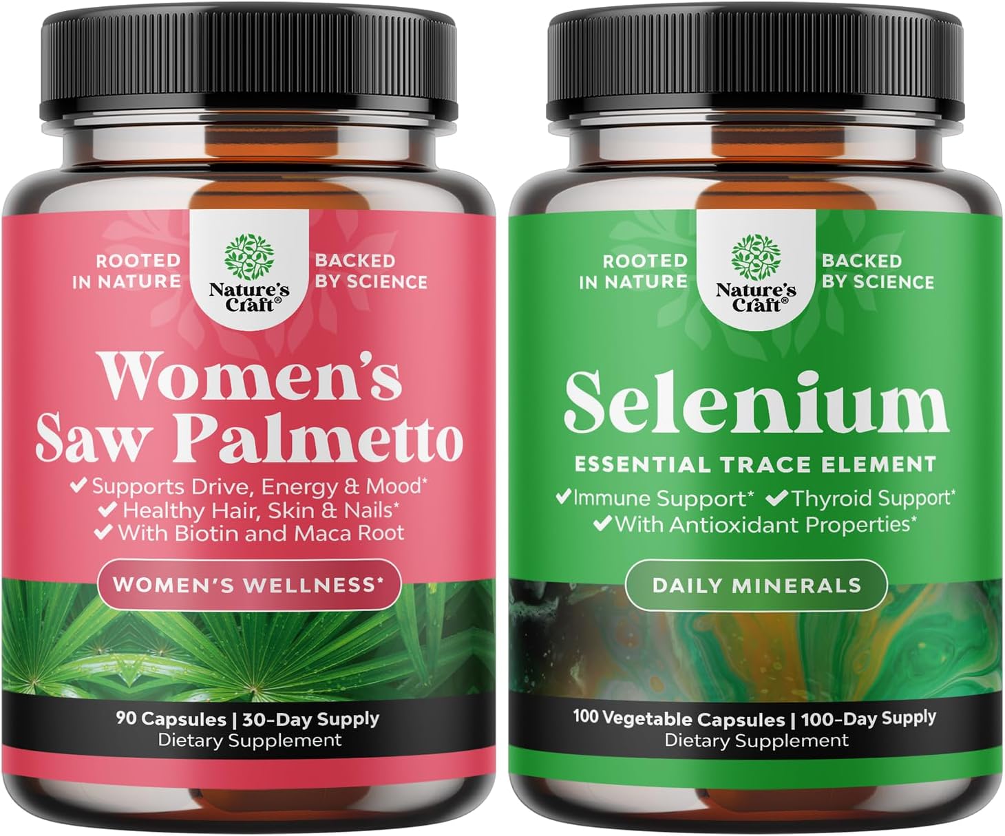 Amazon.com: Bundle of Extra Strength Saw Palmetto for Women and Pure ...