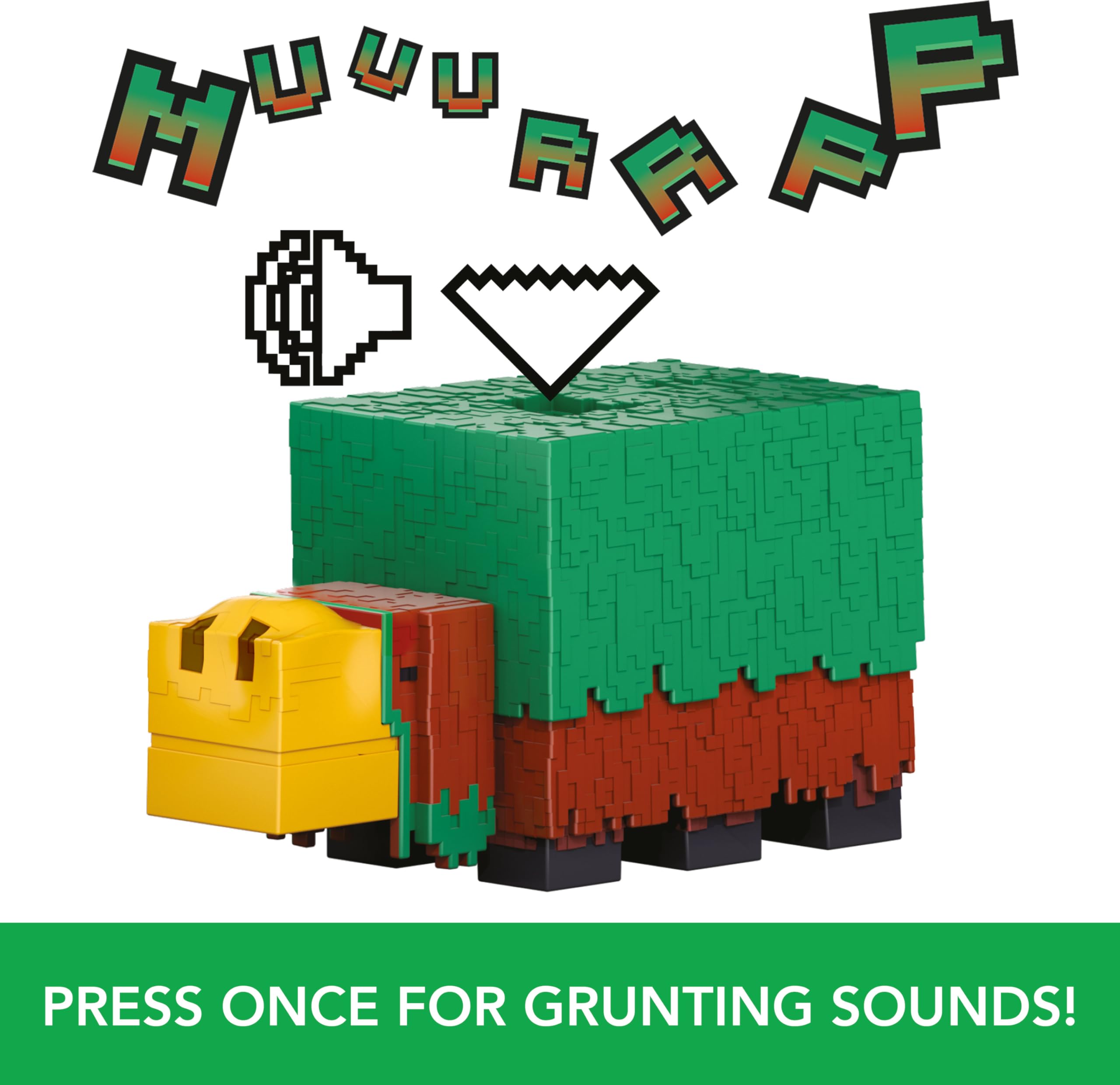 Snapklik.com : Mattel Minecraft Sniffer Action Figure, 3.25-in Scale