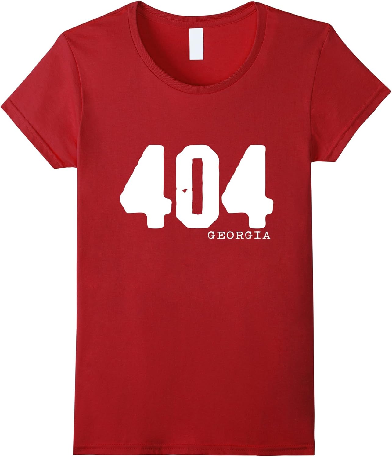 Amazon.com: Georgia 404 Area Code Shirt Illinois Pride : Clothing ...