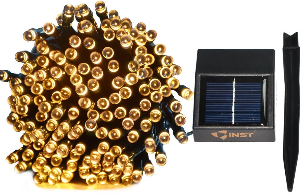 Amazon.com: INST Solar Powered LED String Light, Ambiance Lighting ...