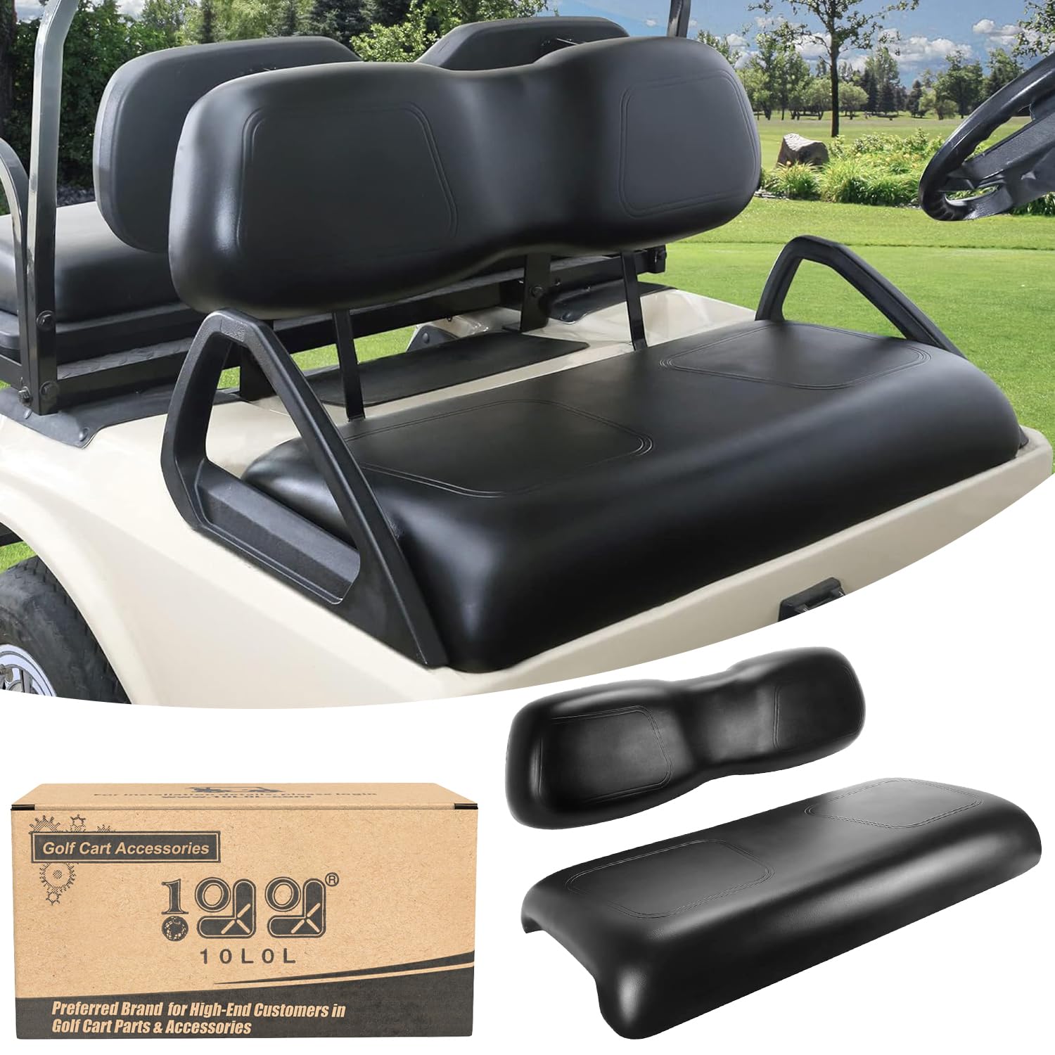 Amazon.com: Deluxe Front Replacement Cushions for Club Car DS 2000.5-up ...