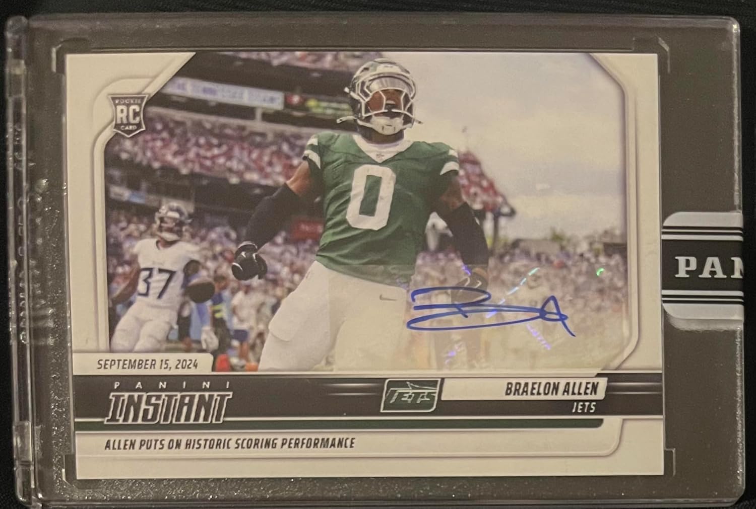 Amazon.com: 2024 Panini Instant Braelon Allen Certified Autograph ...