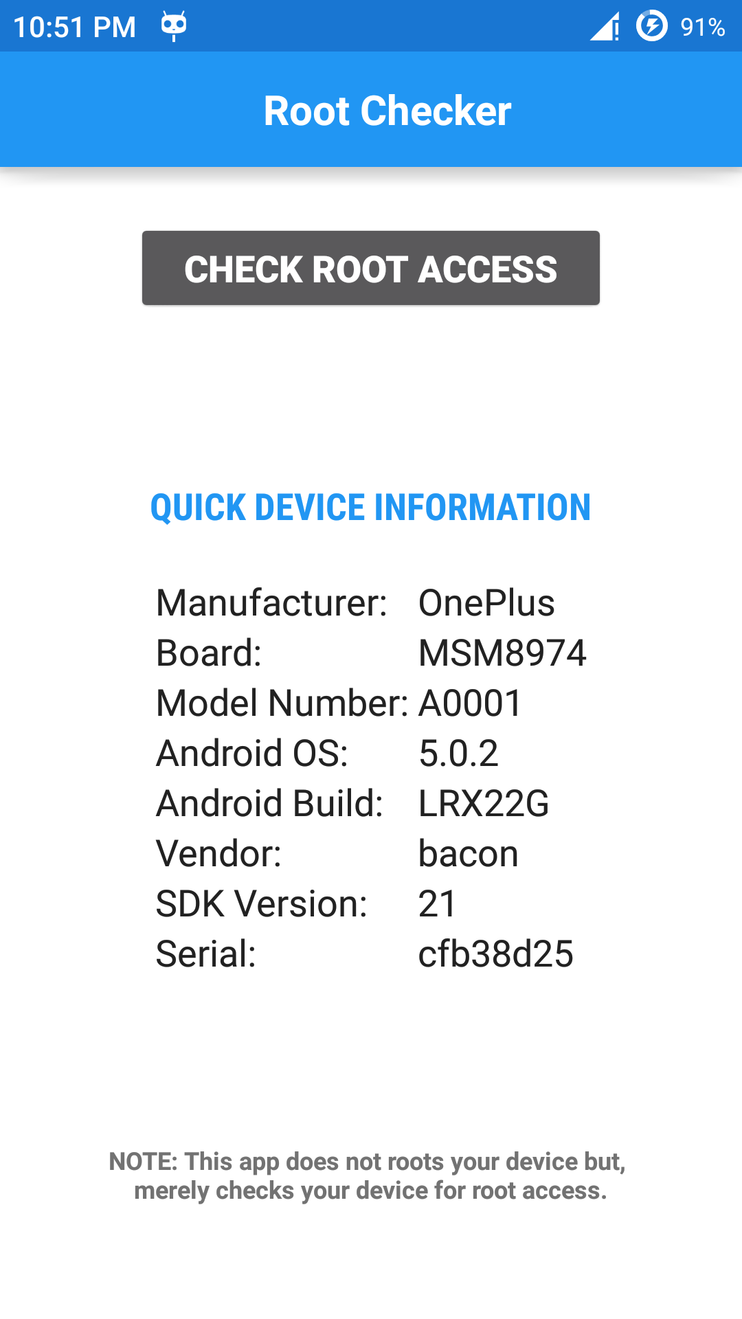 Root Checker - App on Amazon Appstore