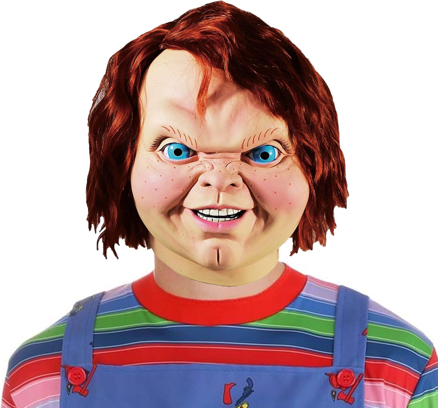 Chucky Doll Mask Evil Scary Vinyl Mask Scary Ghostface Mask Horror