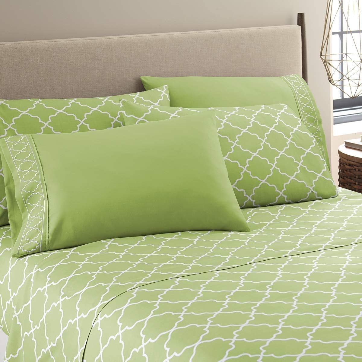 Amazon.com: spring Home Queen Size Sheet Set - 6 Piece - Luxury Bed ...