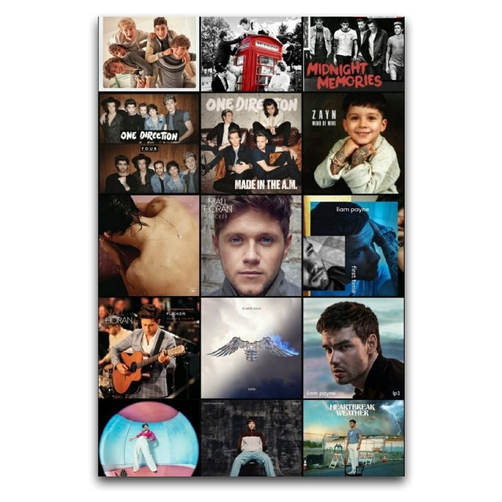 One Direction Header Collage