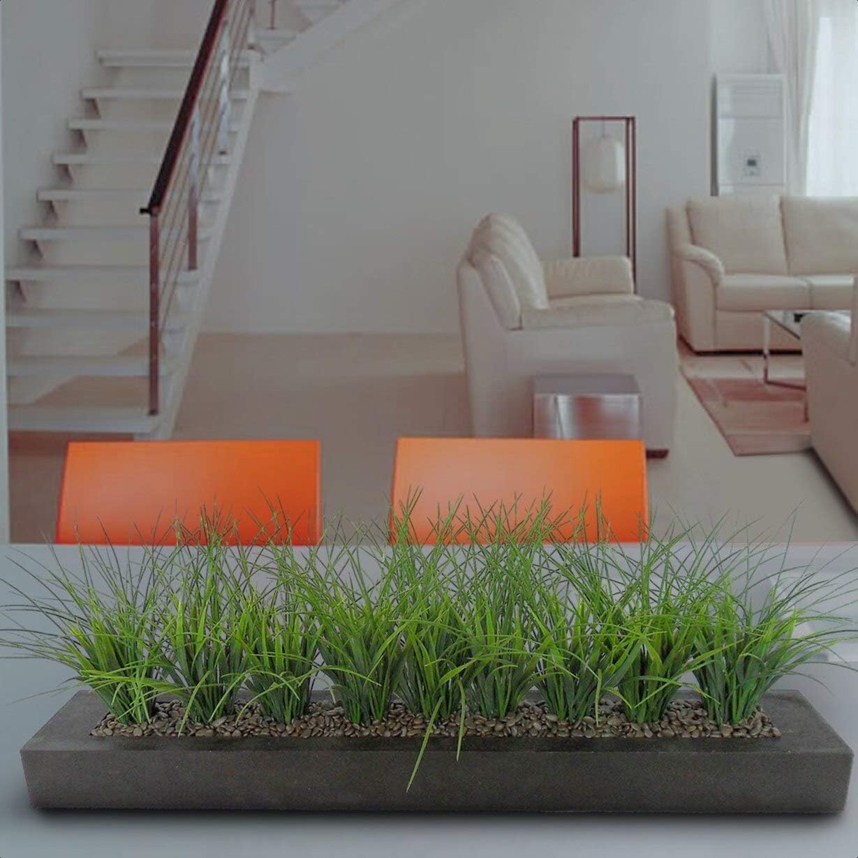 Amazon.com: Grass in Rectangular Basket : Home & Kitchen
