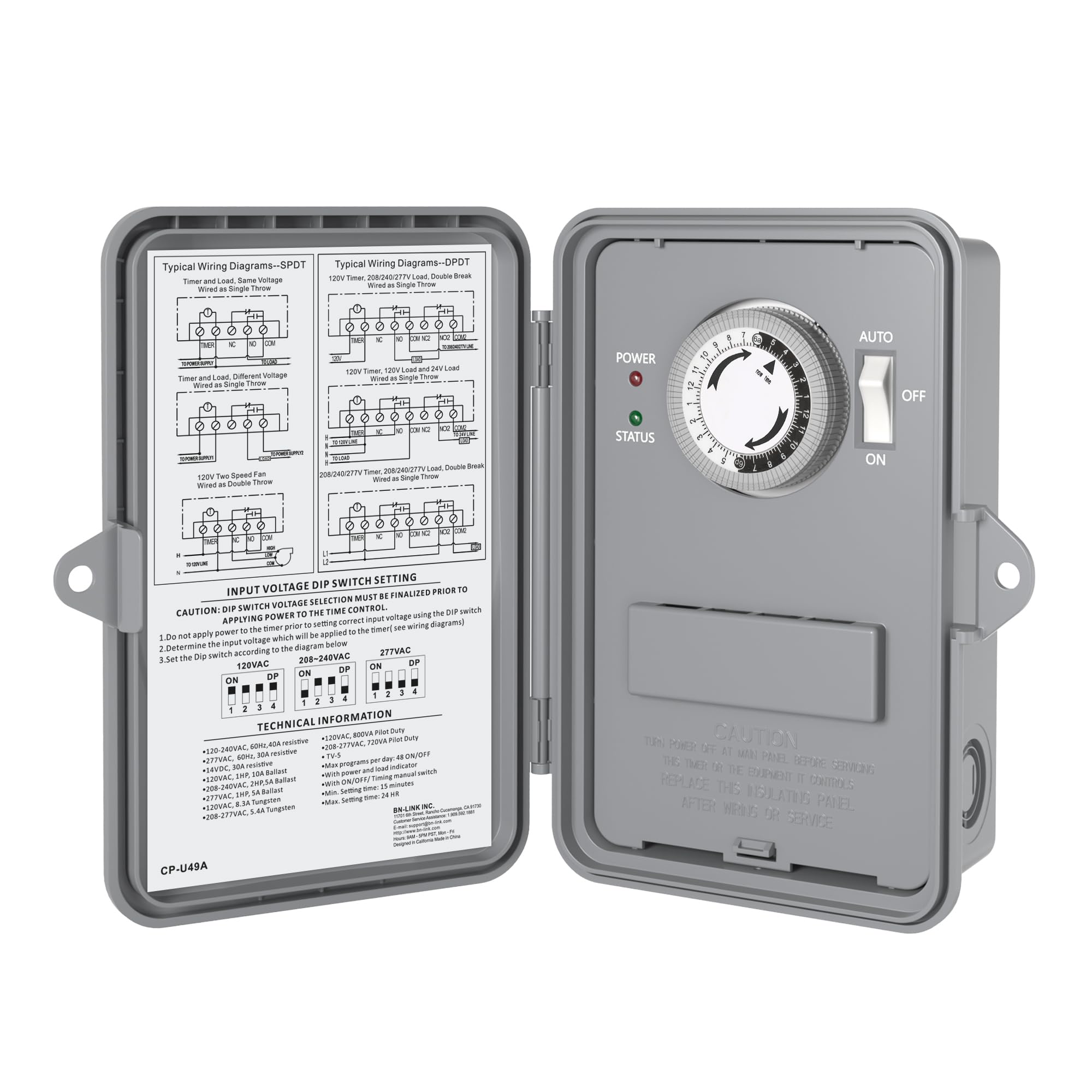 Buy BN-LINKHeavy-Duty Mechanical Box Timer Switch Online at desertcartINDIA